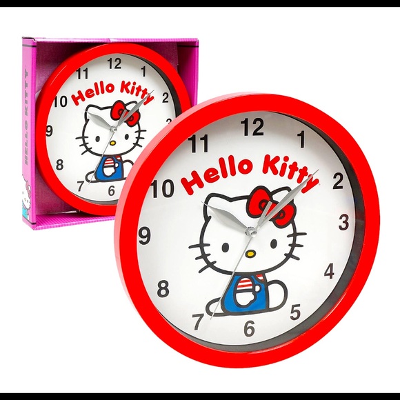Other | Hello Kitty Wall Clock | Poshmark